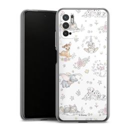 DeinDesign Xiaomi Redmi Note 10 5G Handy Silikon H&uuml;lle Case transparent Handyh&uuml;lle Disney Dumbo Bambi Silikon Case