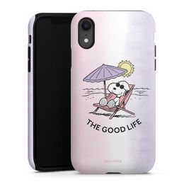 DeinDesign iPhone Xr Handy Panzer Handyh&uuml;lle robuste Outdoor H&uuml;lle Schutzh&uuml;lle matt Snoopy Official Licensed Product Peanuts Tough Case