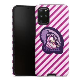 DeinDesign Galaxy S20 Plus Handy Panzer Handyh&uuml;lle robuste Outdoor H&uuml;lle Schutzh&uuml;lle matt Disney Grinning Cat Alice In Wonderland Tough Case