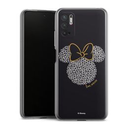 DeinDesign Xiaomi Redmi Note 10 5G Handy Silikon H&uuml;lle Case transparent Handyh&uuml;lle Minnie Mouse Muster Disney Silikon Case