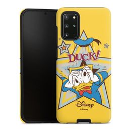 DeinDesign Galaxy S20 Plus Handy Panzer Handyh&uuml;lle robuste Outdoor H&uuml;lle Schutzh&uuml;lle matt Donald Duck Disney Official Licensed Product Tough Case