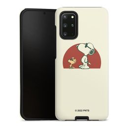 DeinDesign Galaxy S20 Plus Handy Panzer Handyh&uuml;lle robuste Outdoor H&uuml;lle Schutzh&uuml;lle matt Snoopy Official Licensed Product Kindheit Tough Case