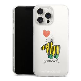 DeinDesign iPhone 15 Pro Max Handy Silikon H&uuml;lle Case transparent Handyh&uuml;lle Children Children'S Book Janosch Silikon Case