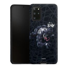 DeinDesign Galaxy S20 Plus Handy Panzer Handyh&uuml;lle robuste Outdoor H&uuml;lle Schutzh&uuml;lle matt Marvel Venom Spiderman Tough Case