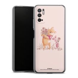 DeinDesign Xiaomi Redmi Note 10 5G Handy Silikon H&uuml;lle Case transparent Handyh&uuml;lle Official Licensed Product Winnie The Pooh Piglet Disney Silikon Case