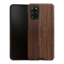 DeinDesign Galaxy S20 Plus Handy Panzer Handyh&uuml;lle robuste Outdoor H&uuml;lle Schutzh&uuml;lle matt Wood Nut Tree Wooden Look Tough Case