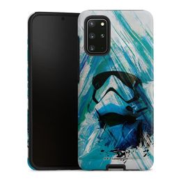 DeinDesign Galaxy S20 Plus Handy Panzer Handyh&uuml;lle robuste Outdoor H&uuml;lle Schutzh&uuml;lle matt Colourful Stormtrooper Star Wars Tough Case