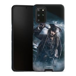 DeinDesign Galaxy S20 Plus Handy Panzer Handyh&uuml;lle robuste Outdoor H&uuml;lle Schutzh&uuml;lle matt Fluch Der Karibik Captain Jack Sparrow Official Licensed Product Tough 