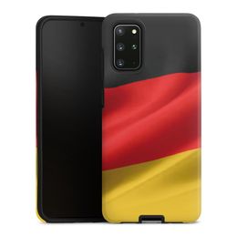 DeinDesign Galaxy S20 Plus Handy Panzer Handyh&uuml;lle robuste Outdoor H&uuml;lle Schutzh&uuml;lle matt Germany Flags Flag Tough Case