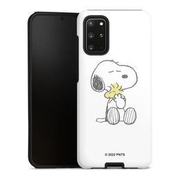 DeinDesign Galaxy S20 Plus Handy Panzer Handyh&uuml;lle robuste Outdoor H&uuml;lle Schutzh&uuml;lle matt Snoopy Love Peanuts Tough Case