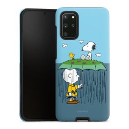 DeinDesign Galaxy S20 Plus Handy Panzer Handyh&uuml;lle robuste Outdoor H&uuml;lle Schutzh&uuml;lle matt Peanuts Children Snoopy Tough Case