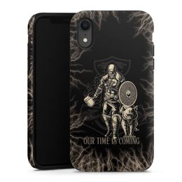 DeinDesign iPhone Xr Handy Panzer Handyh&uuml;lle robuste Outdoor H&uuml;lle Schutzh&uuml;lle matt Wikinger Vikings Tv Show Designs Tough Case