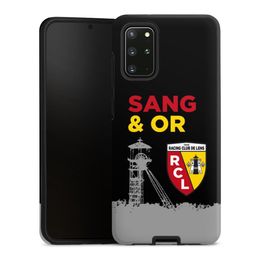 DeinDesign Galaxy S20 Plus Handy Panzer Handyh&uuml;lle robuste Outdoor H&uuml;lle Schutzh&uuml;lle matt Racing Club De Lens Official Licensed Product Rcl Tough Case