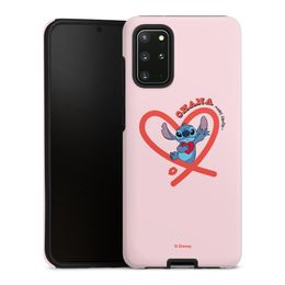 DeinDesign Galaxy S20 Plus Handy Panzer Handyh&uuml;lle robuste Outdoor H&uuml;lle Schutzh&uuml;lle matt Heart Lilo & Stitch Disney Tough Case