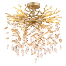 Globo Queena Deckenleuchte Gold, 6-flammig