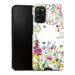 DeinDesign Galaxy S20 Plus Handy Panzer Handyh&uuml;lle robuste Outdoor H&uuml;lle Schutzh&uuml;lle matt Meadow Nature Flowers Tough Case