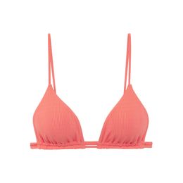 Triangel-Bikini-Top, Orange, Gr. 34A/B, Copenhagen Studios, Damen, Triangel-Bikinis, Material: Polyamid, Elasthan