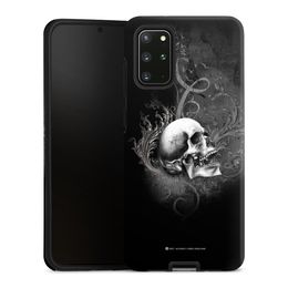 DeinDesign Galaxy S20 Plus Handy Panzer Handyh&uuml;lle robuste Outdoor H&uuml;lle Schutzh&uuml;lle matt Gothic Skull Skulls Tough Case