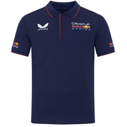 Castore Red Bull Racing Fabrik Herren Polo-Shirt in Marineblau