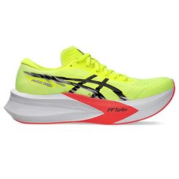 asics Magic Speed 4 Damen Gelbe Laufschuhe
