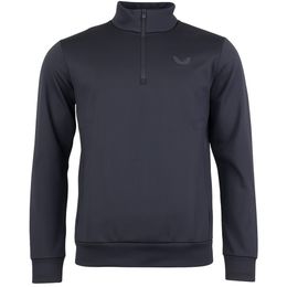 Castore Garcia 1/4 Zip Herren Pullover Schwarz