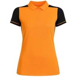 Castore McLaren F1 Team Damen Polo-Shirt in Orange