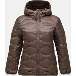 Peak Performance Helium Daunenjacke Damen - Gr&ouml;&szlig;e XS - braun