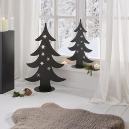 Deko-Tanne "Sterne", 2er Set