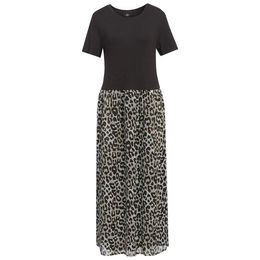Gina Benotti Damen Kleid mit Leo-Muster