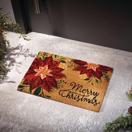 Fu&szlig;matte "Merry Christmas"