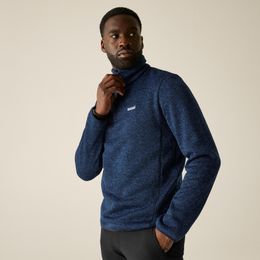 Regatta Newhill Half Zip Herren Fleecepullover blau M - Herrenshirts, -hemden & -pullover