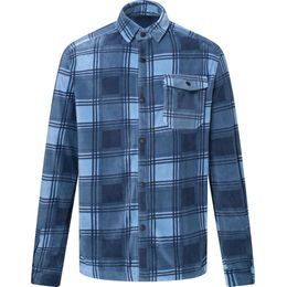 Regatta Frankie Herren Fleecehemd blau XL - Herrenshirts, -hemden & -pullover