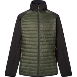 Regatta Clumber Herren Outdoorjacke dunkelgr&uuml;n XL - Herrenjacken