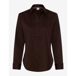 Brax Damen Hemd Style VICTORIA brunette, dunkelbraun, Gr. 38