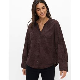 Brax Damen Bluse Style VELIA brunette, dunkelbraun, Gr. 48