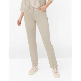 Raphaela by Brax Damen Five-Pocket-Hose Style CORRY SAND, Beige, Gr. 36
