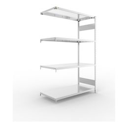 META Steckregal CLIP S3 230 2000 x 1300 x 600 mm verzinkt mit 4 B&ouml;den (200185511)