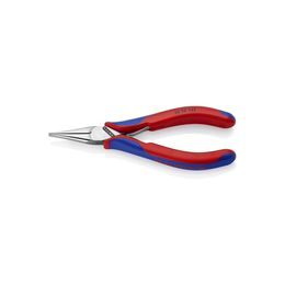 Knipex 35 52 145 Elektronik-Greifzange mit durchgestecktem Gelenk mit Mehrkomponenten-H&uuml;llen 145 mm)