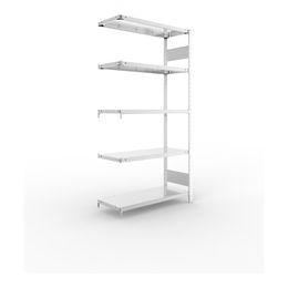 META Steckregal CLIP S3 150 2000 x 1000 x 400 mm verzinkt mit 5 B&ouml;den (200185363)