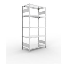 META Steckregal CLIP S3 230 LR 2000 x 1000 x 500 verzinkt mit 5 B&ouml;den (200185428)