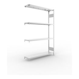 META Steckregal CLIP S3 230 LR AR 2000 x 1300 x 300 verzinkt mit 4 B&ouml;den (200185505)