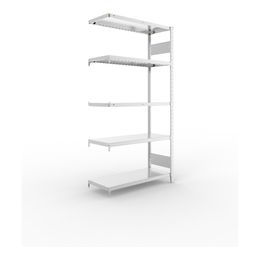 META Steckregal CLIP S3 230 LR AR 2000 x 1000 x 400 verzinkt mit 5 B&ouml;den (200185427)
