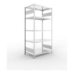 META Steckregal CLIP S3 230 LR 2000 x 1000 x 600 mm verzinkt mit 5 B&ouml;den (200185430)