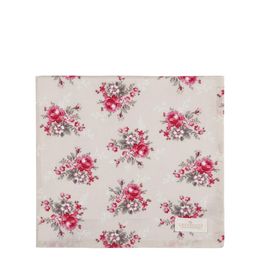 GreenGate Tischdecke Marie Beige 150x150cm 150 x 150 cm - beige/pink