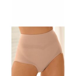 Damen Taillenshaper, Braun, Gr. S (36/38), Nuance by Lascana, Shapewear, Material: Polyamid