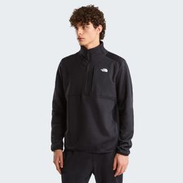 The North Face Herren Stehkragenpullover "M TNF PERFORMANCE FLEECE 1/4 ZIP"tnf schwarz, Gr. S, Obermaterial: 96% Polyester, 4% Elasthan, Pullover,