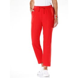 Classic Basics Damen 7/8-Hoserot, Gr. 52, unifarben, 60% Baumwolle, 40% Polyester, Hosen