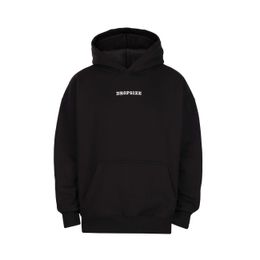 DROPSIZE Herren Kapuzenpullover "Dropsize CAMO PATCH HOODIE", schwarz, Gr. XS, mehrfarbig, 70% Baumwolle, 30% Polyester, Pullover