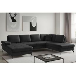 Sit & More Wohnlandschaft SIT & MORE, B:300cm H:83cm T:202cmschwarz, Sofas, "Morris Jubi, Breite 300 cm", mit Armteilfunktion, optional mit Schlaffunktion