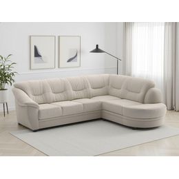 Sit & More Ecksofa SIT & MORE, B:267cm H:90cm T:206cmcreme, Wohnzimmer, Sofas, "Savona", mit Federkern, optional mit Schlaffunktion